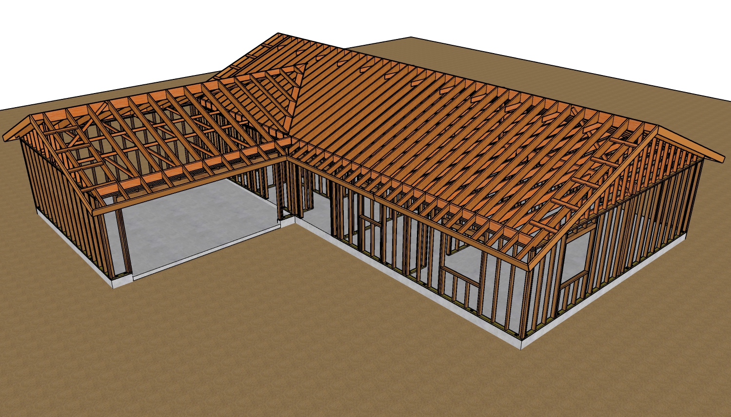 Wood Framing Ceiling Joist Laps Connections - Home Building Tips